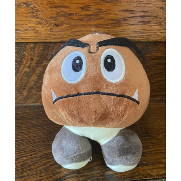 Mario | Toys | Nwot 5 Plush Goomba Super Mario Bros Toy Stuffed Animal ...